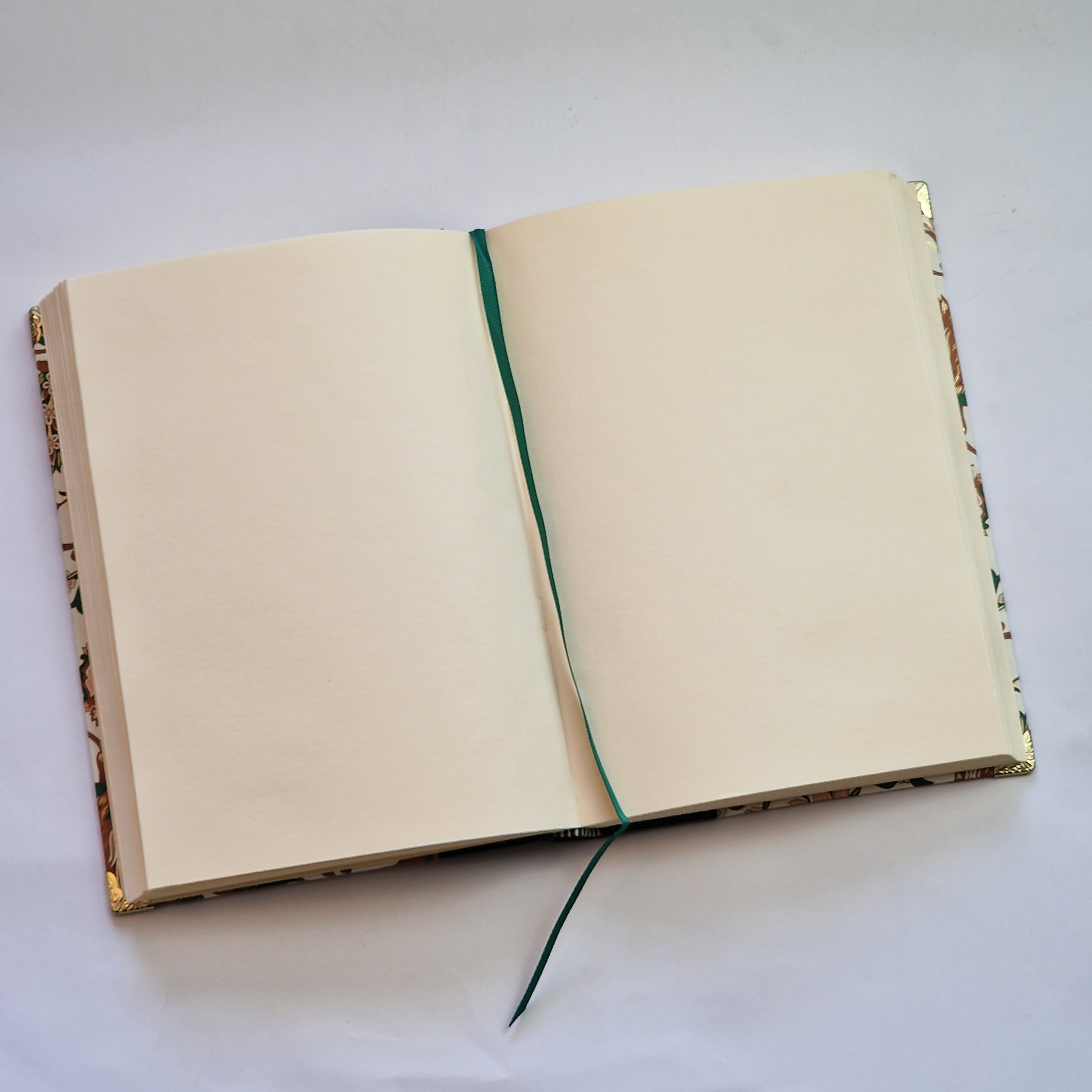Quarter Leather Bound Notebook Flowers - Etsy