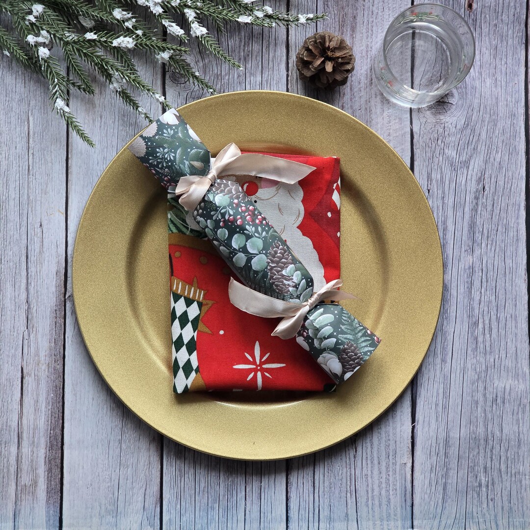 Decorative Paper Christmas Cracker Set DIY - Winterberries - Etsy