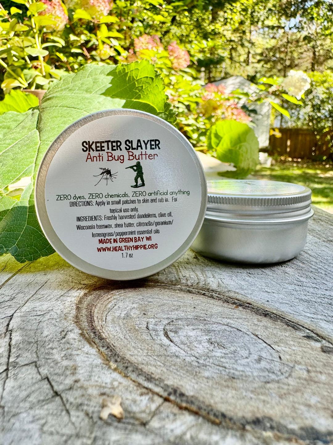 Skeeter Slayer All Natural Anti-bug Butter Deet-free Chemical-free Bug ...