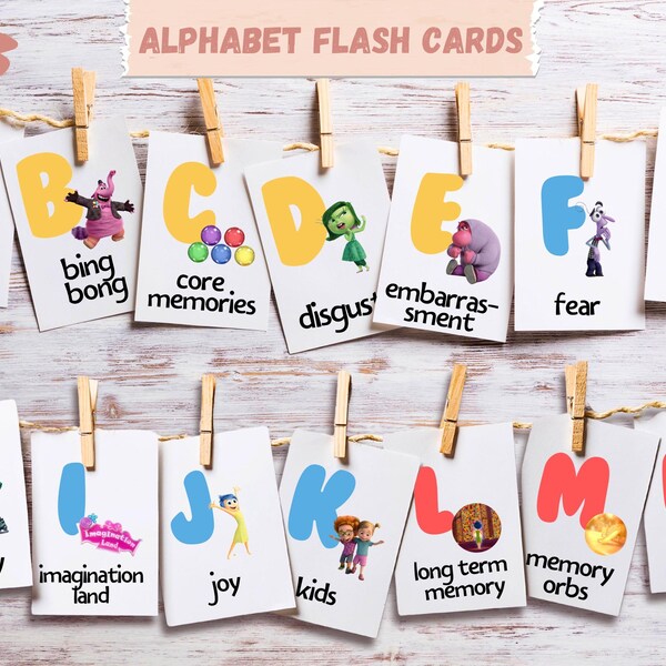 Inside Out Abc Letters - Etsy