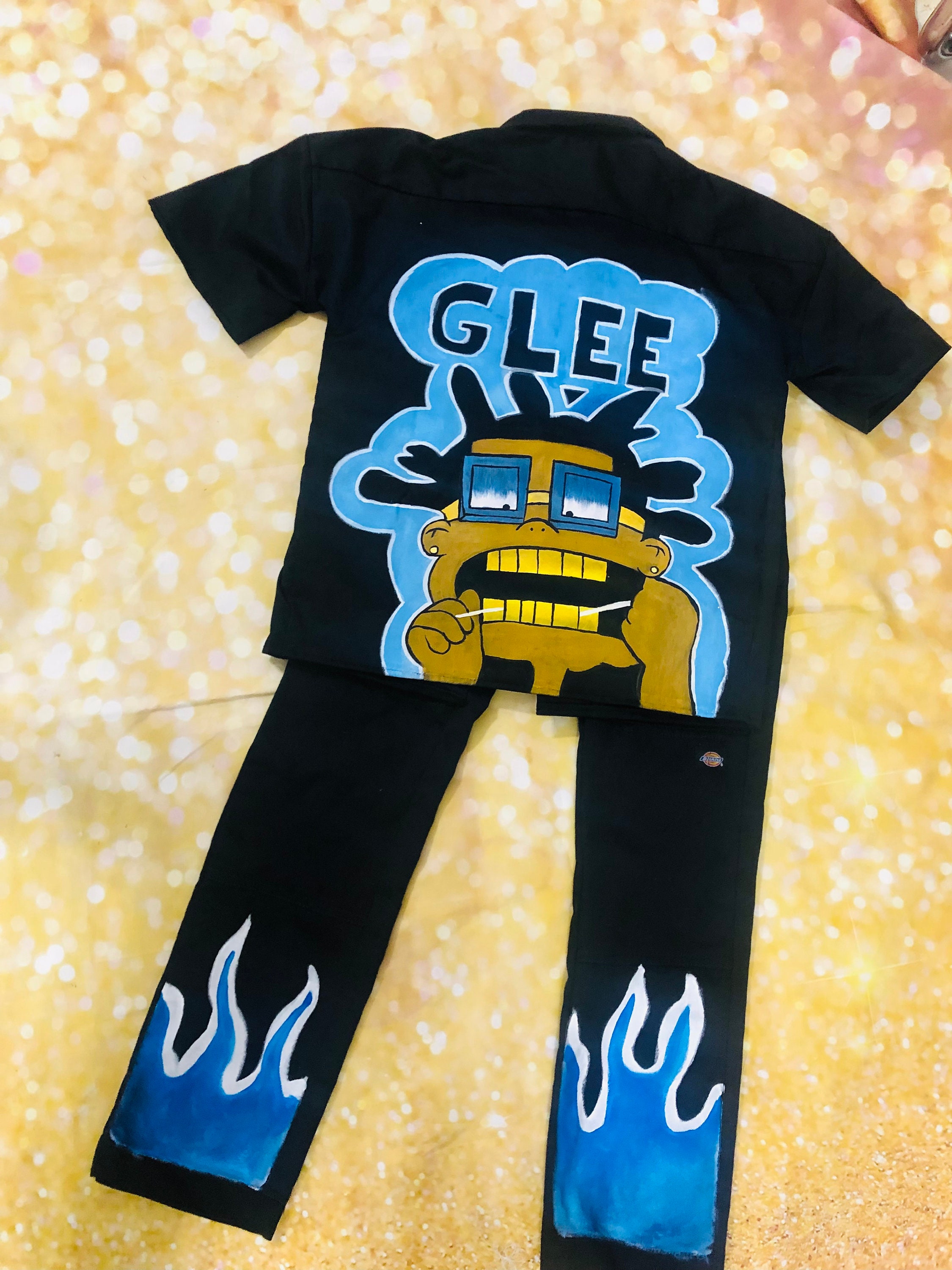 Custom Painted Kids Dickie Set - Etsy