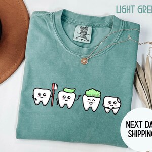 Dental Tooth Shirt, Dentist Gift, Dentist Shirt, Dentist Tooth Shirt ...