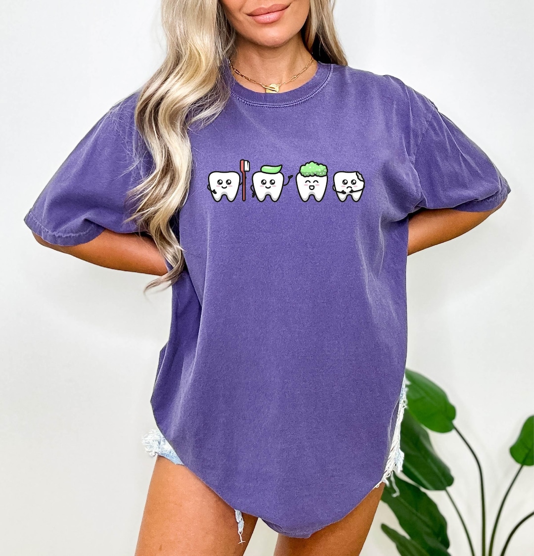 Dental Tooth Shirt, Dentist Gift, Dentist Shirt, Dentist Tooth Shirt ...