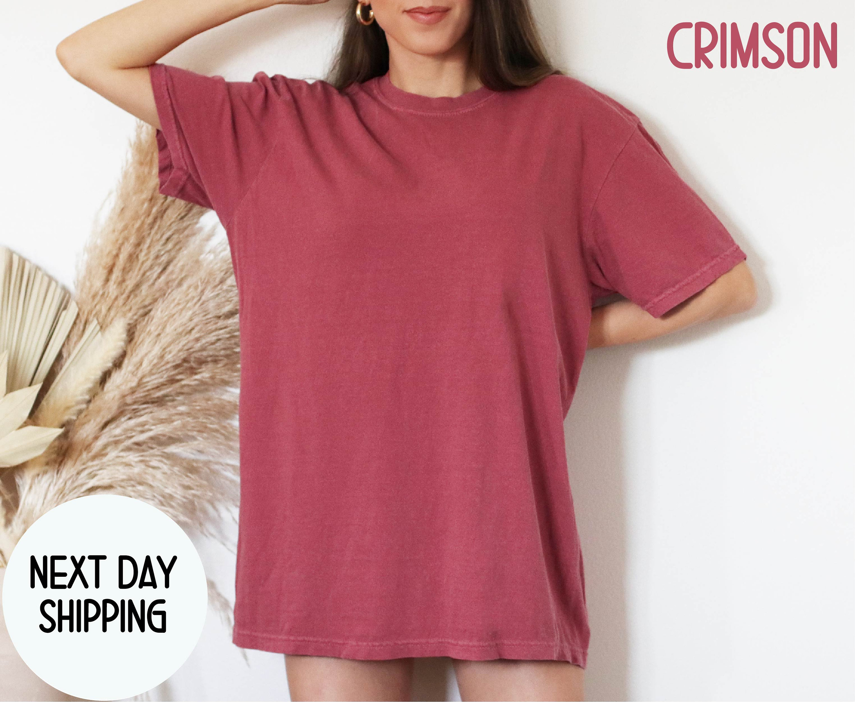 Blank Comfort Colors Shirts, %100 Cotton Trendy Comfort Colors Shirts ...