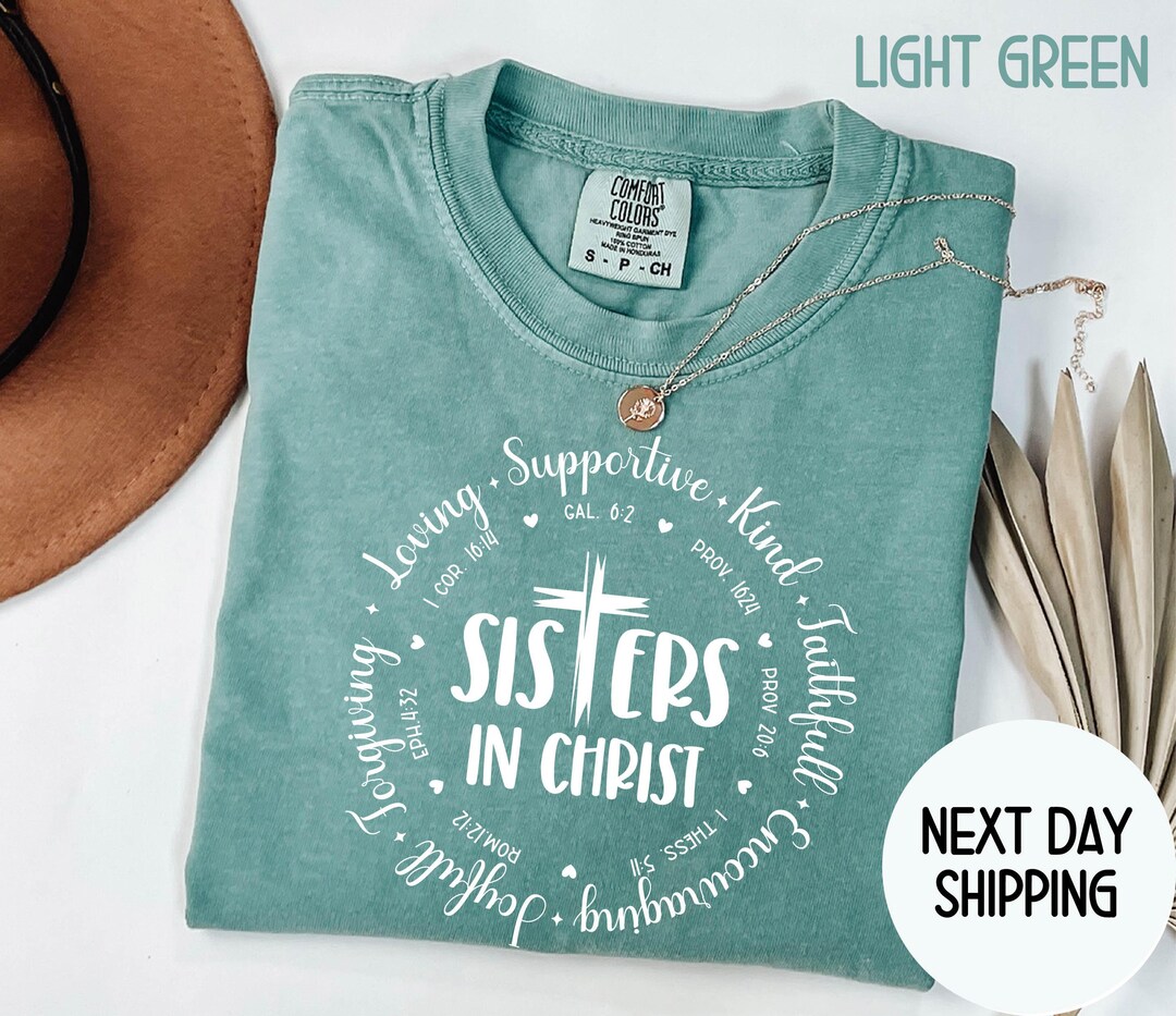 Sisters in Christ Shirt, Christian Shirt, Christian Ladies Conference ...