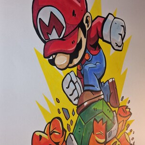Super Mario Image - Etsy