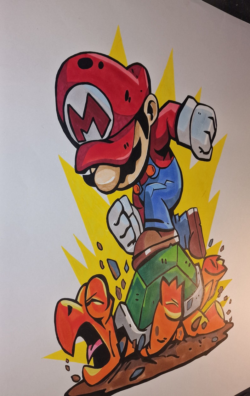 Super Mario Image - Etsy