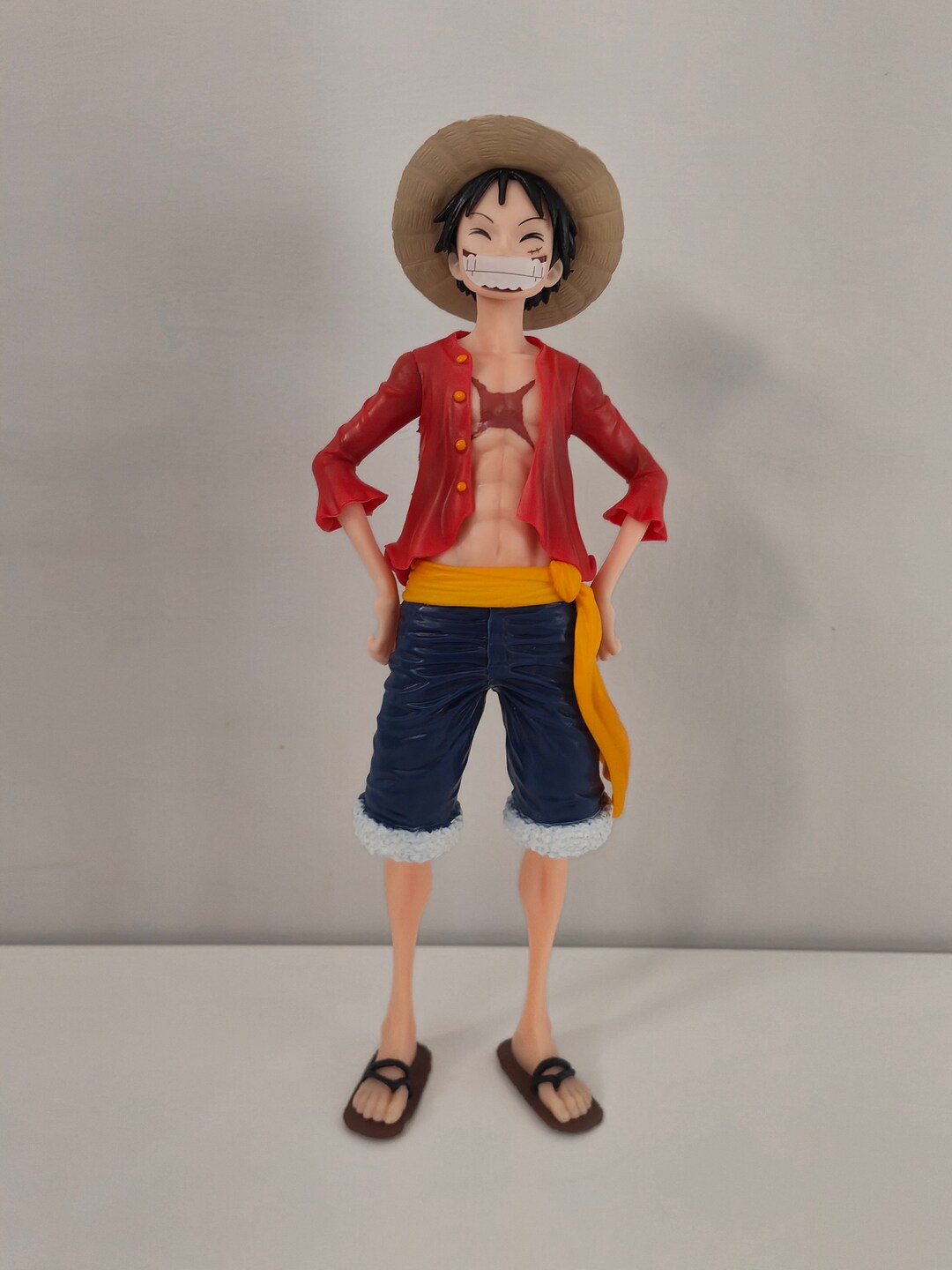One Piece: Monkey D. Luffy 3 Faces Figurine - Etsy UK
