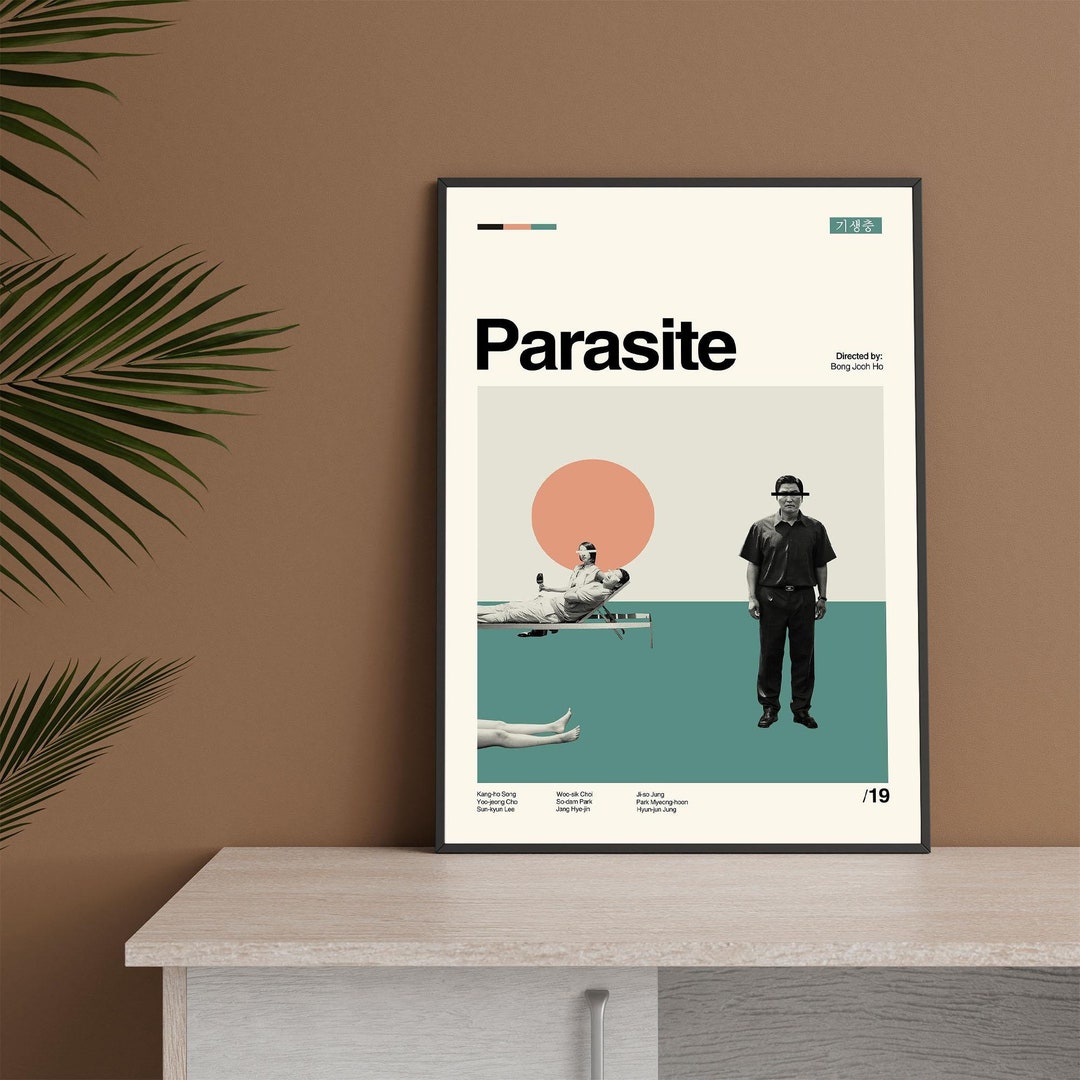 Parasite Poster Parasite Bong Jooh Ho Movie Poster - Etsy