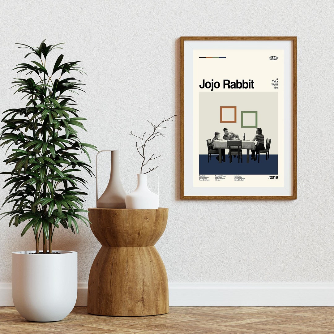 Jojo Rabbit Poster Jojo Rabbit Pint Movie Poster - Etsy