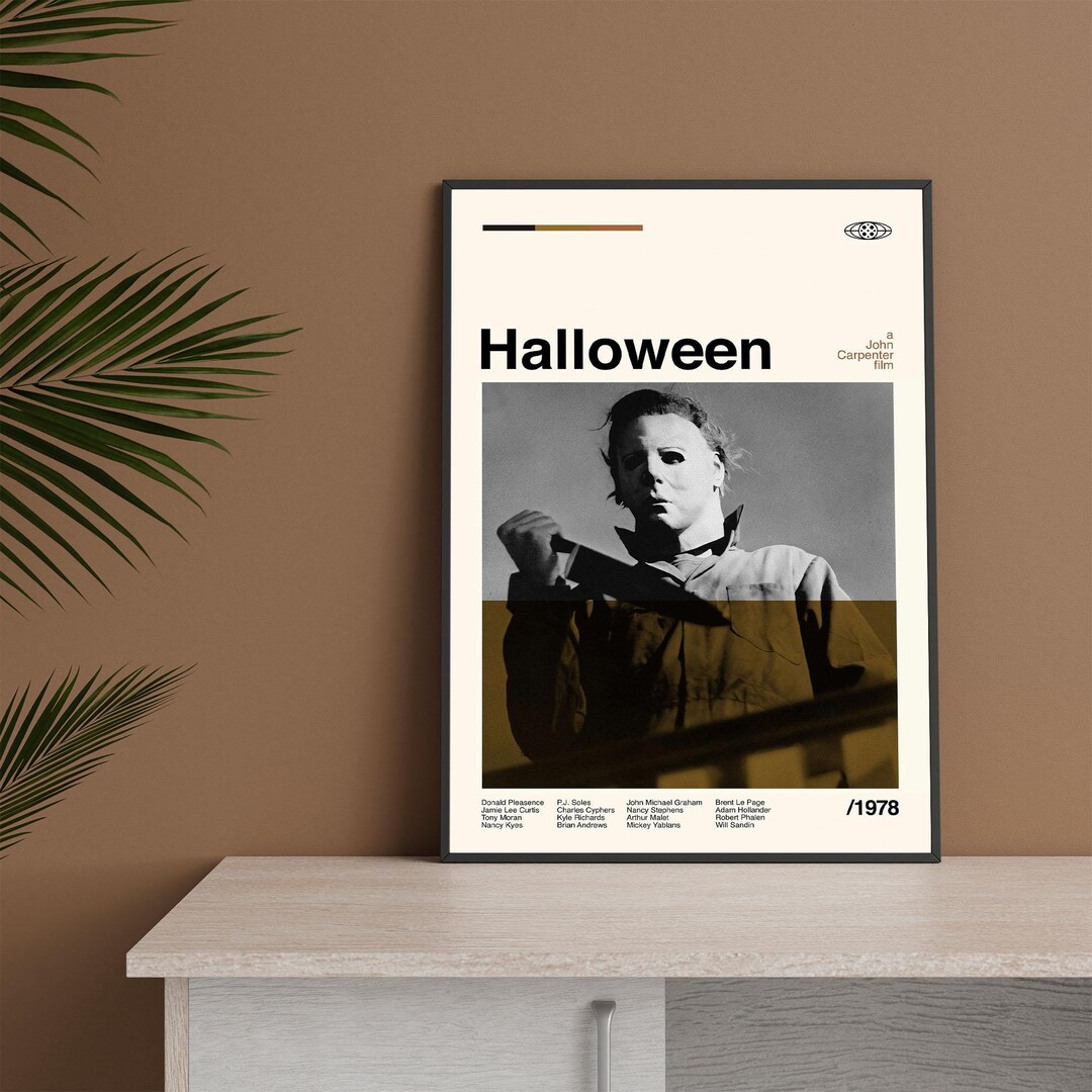 Halloween Movie Poster John Carpenter Movie Poster - Etsy