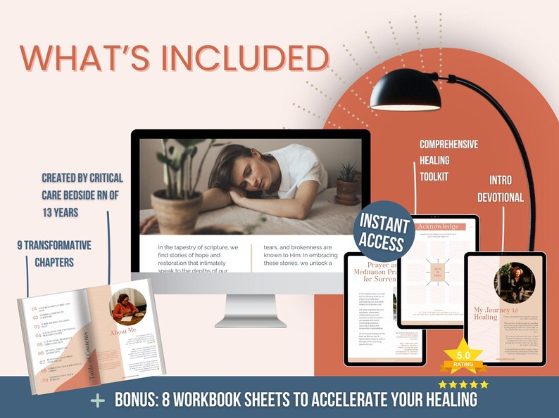 E Book Christian Trauma Informed Emotional Healing Workbook for Self ...