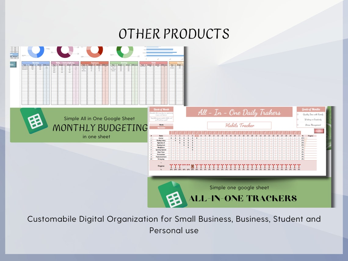 Visual Chore Chart Spreadsheet Template, Household Chore, Roommate ...