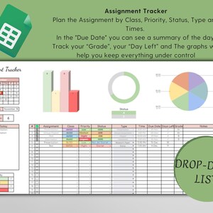 Student Digital Planner 2024, Online Planner Student, Academic Planner ...