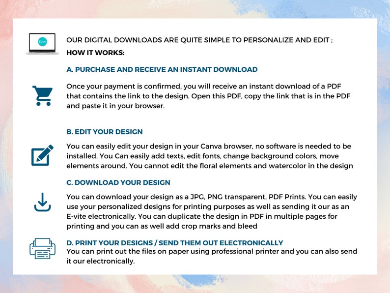 Custom Tshirt Order Form, Editable Order Form, Small Business Order ...