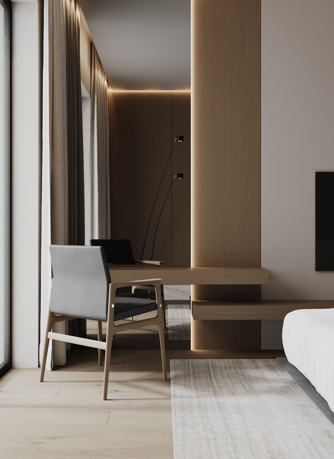 Bedroom 3d Rendering Custom Interior Design 3d Architectural