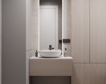 Bathroom Interior, Bathroom 3D Design, Architecture Design, 3D Architectural Renderings, Custom ...