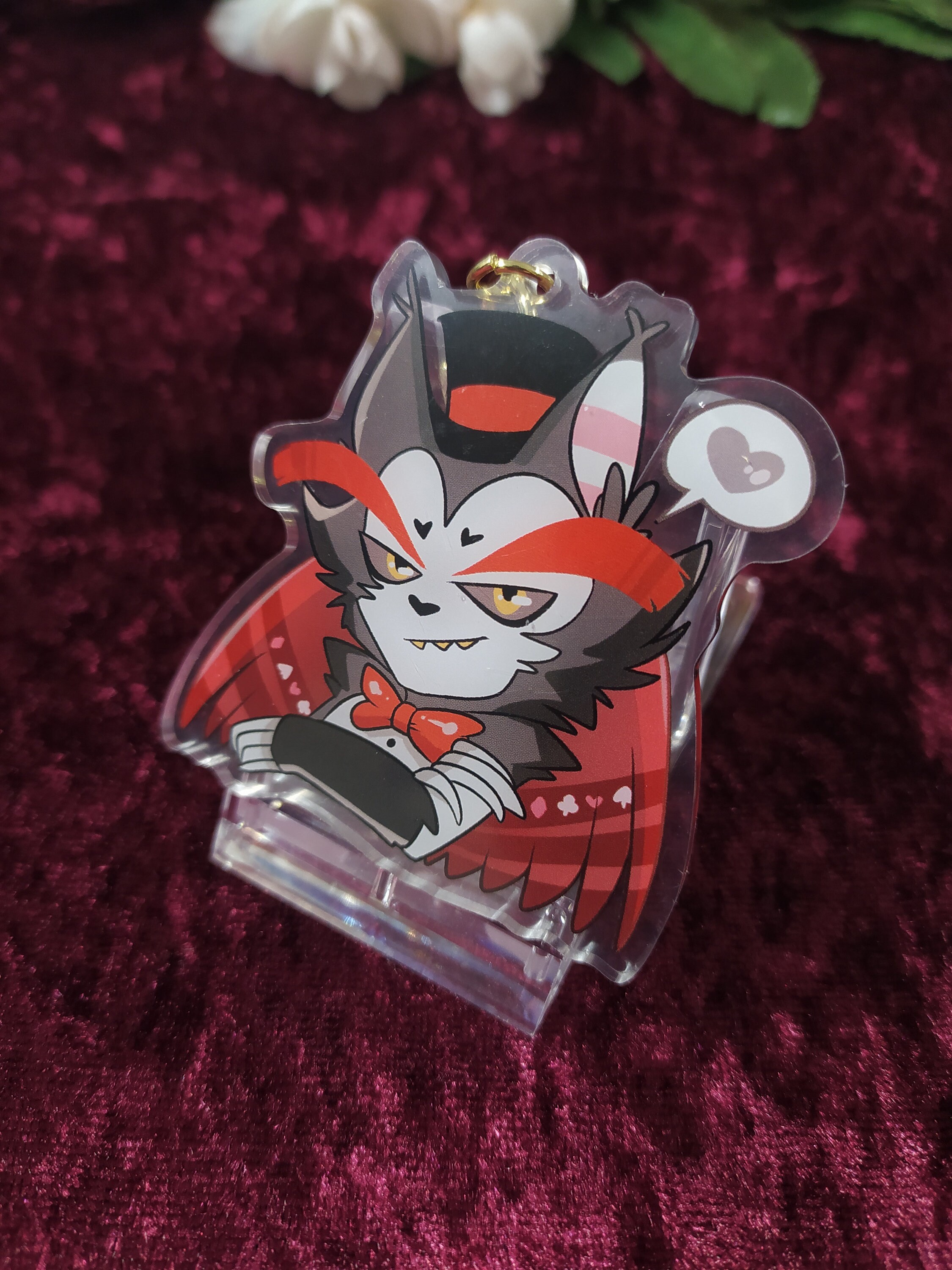 Hazbin Hotel Acrylic Keychain Chibi Characters - Etsy