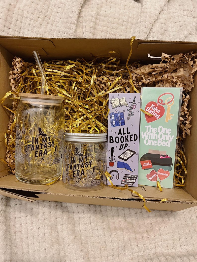 Fantasy Bookish Bundle, TBR Jar, Bookish Tumblr, Bookish Gift Set ...