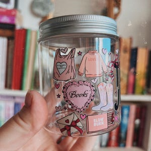 Pink TBR Jar, Girlie TBR, Bookish Gift, Books, Tbr Pile, Book Pile ...
