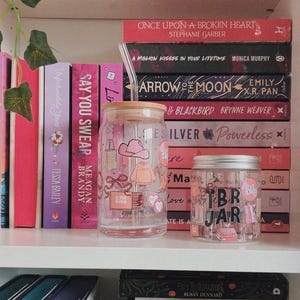 Pink TBR Jar, Girlie TBR, Bookish Gift, Books, Tbr Pile, Book Pile ...