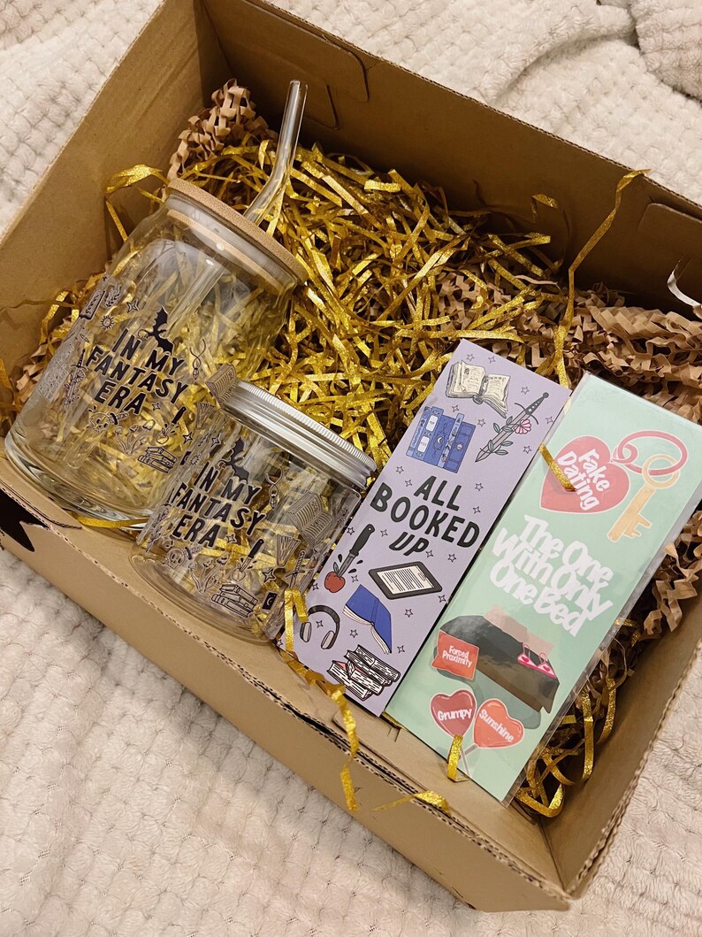 Fantasy Bookish Bundle, TBR Jar, Bookish Tumblr, Bookish Gift Set ...