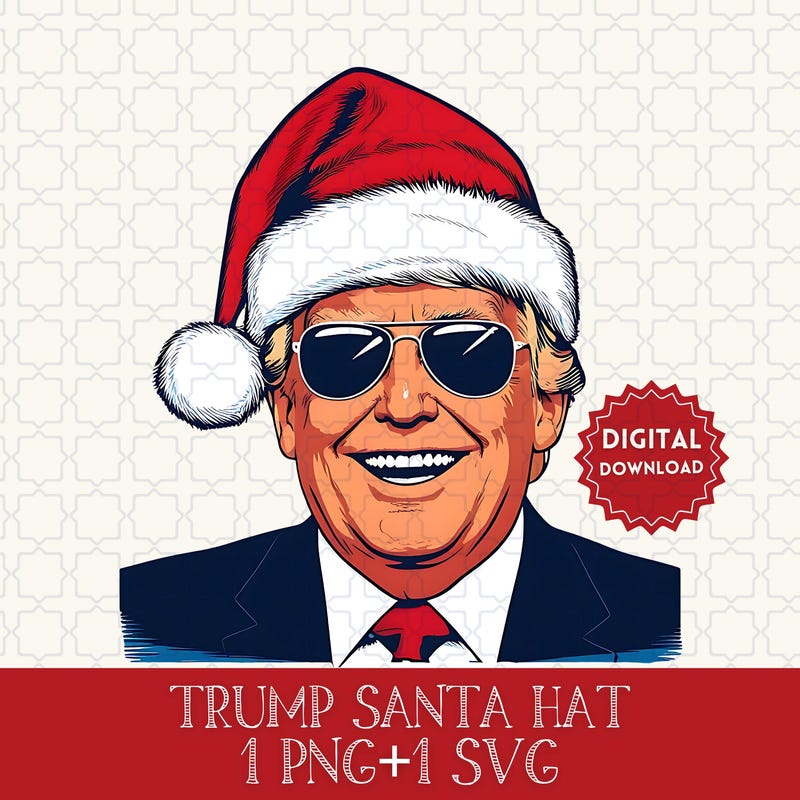 Trump Santa Hat - Etsy