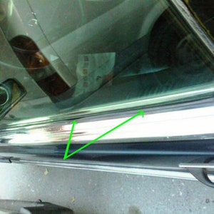 Mercedes W123 Coupe Mercedes-benz 2-door Wiper Brushes Window Pane Door ...