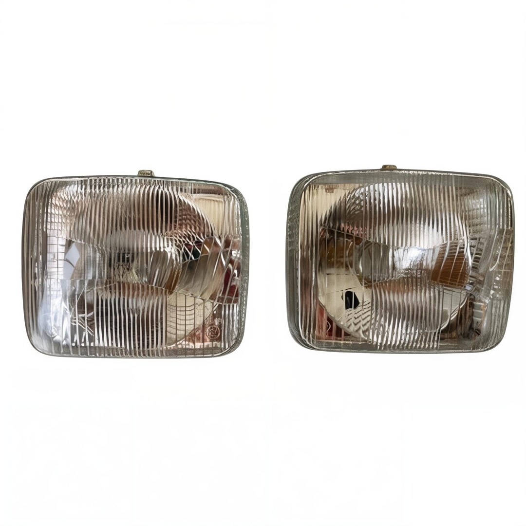 2x Headlights - H4 - Left and Right - Fit for Ford Transit 1978-85 ...