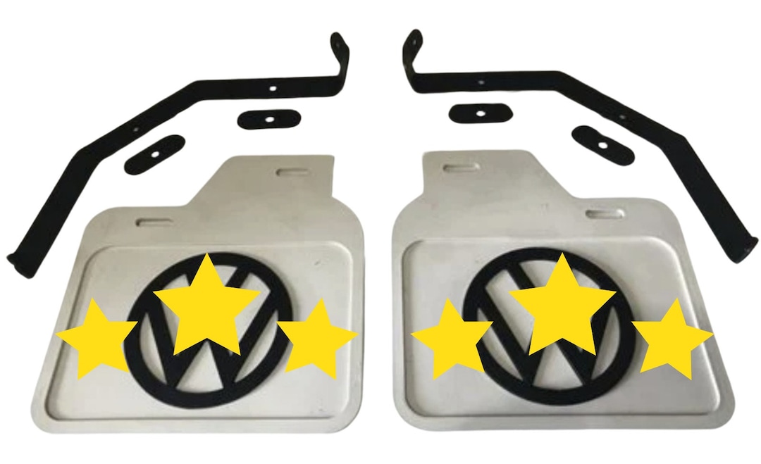 Volkswagen VW Beetle From 1950-1978 Mud Flaps Splash Guards 2x Pieces ...