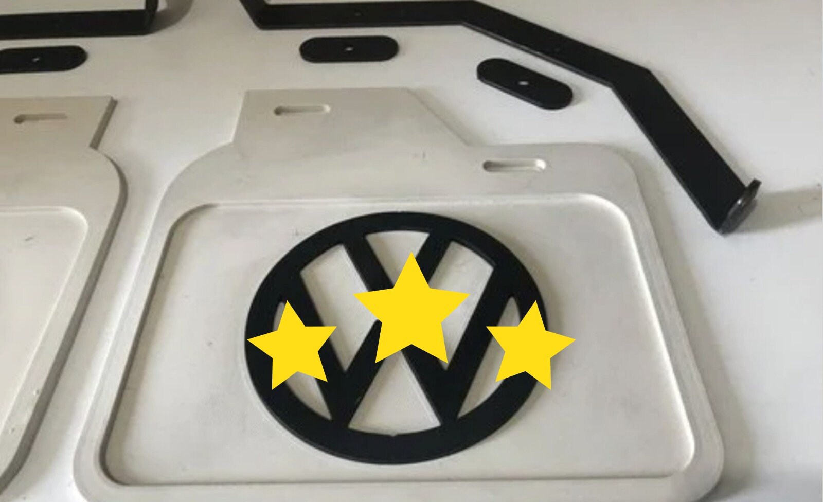 Volkswagen VW Beetle From 1950-1978 Mud Flaps Splash Guards 2x Pieces ...