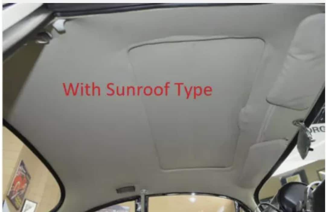 Porsche 911 and 912 Coupe 1965-1989 Headliner WITH Sunroof in Cream ...
