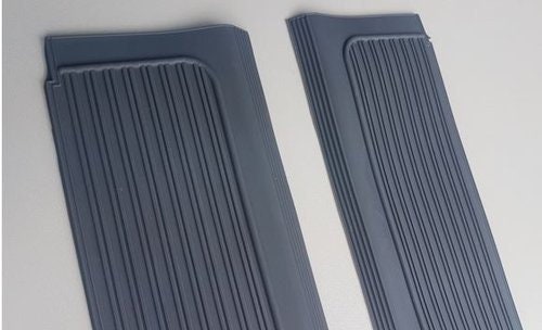 Mercedes R107 SL Roadster and Mercedes C107 SLC Coupe Door Sill Rubber ...