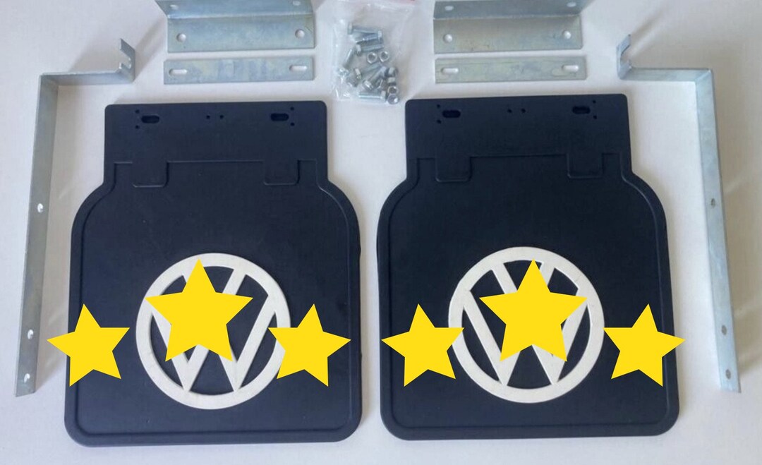 Volkswagen VW Bus Bulli Pickup Van T1 T2 Mud Flaps Splash Guards 2x ...