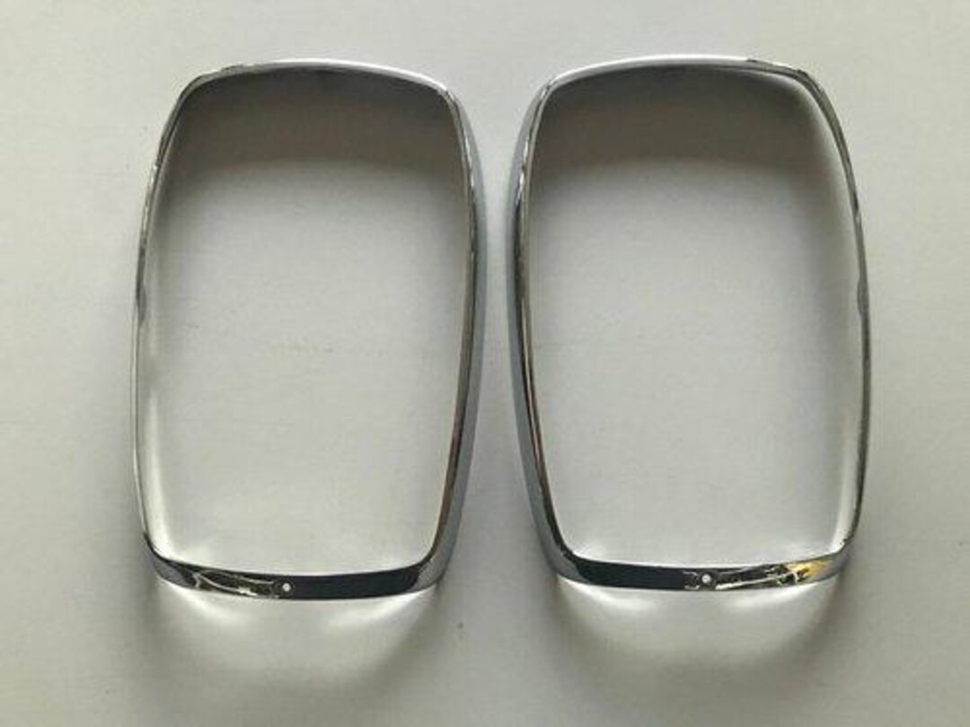 Chrome Headlight Cover Frame Set Left + Right – Fits W114 W115 – NEW - Etsy