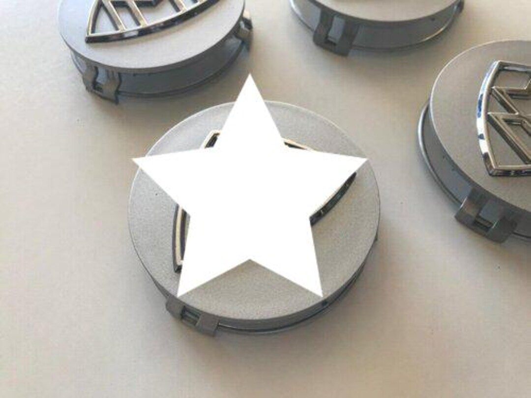 75mm Hub Cap Set (4x) – Fits Mercedes E, Vito, Viano, S-class, Maybach ...