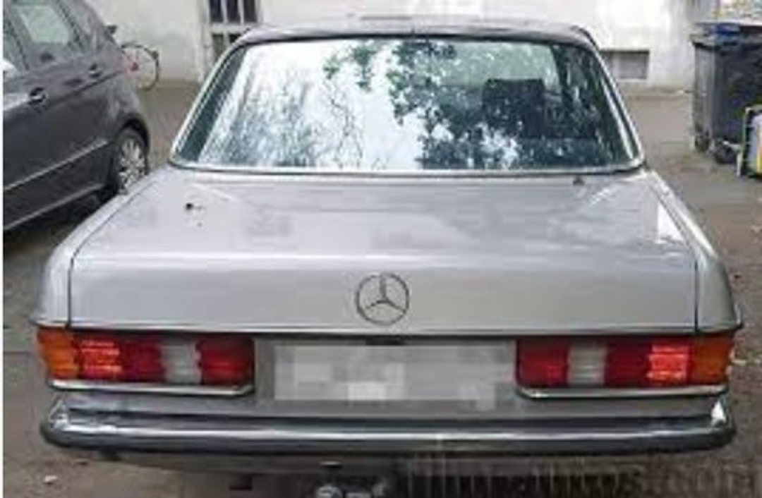 Mercedes W123 Sedan C123 S123 Bumper Rubber for Rear Bumper 210 Cm NEW ...