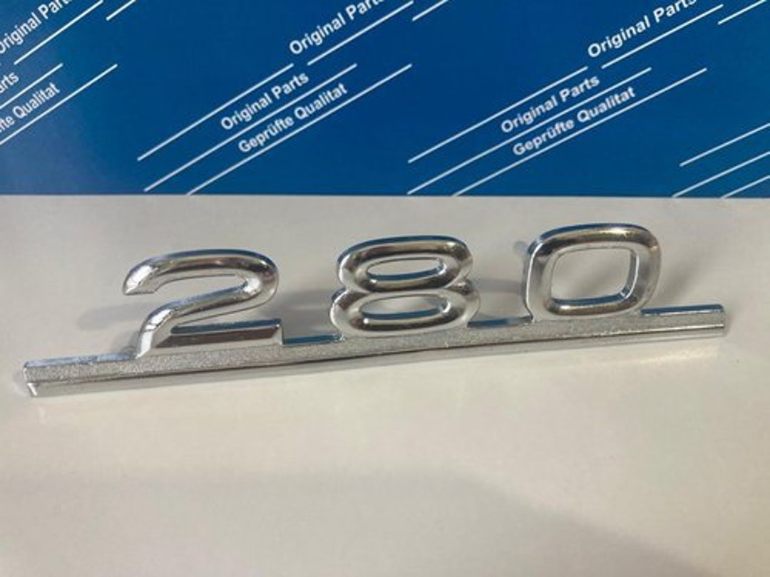 Mercedes W114 Sedan and Mercedes W123 Sedan Luggage Compartment Emblem ...