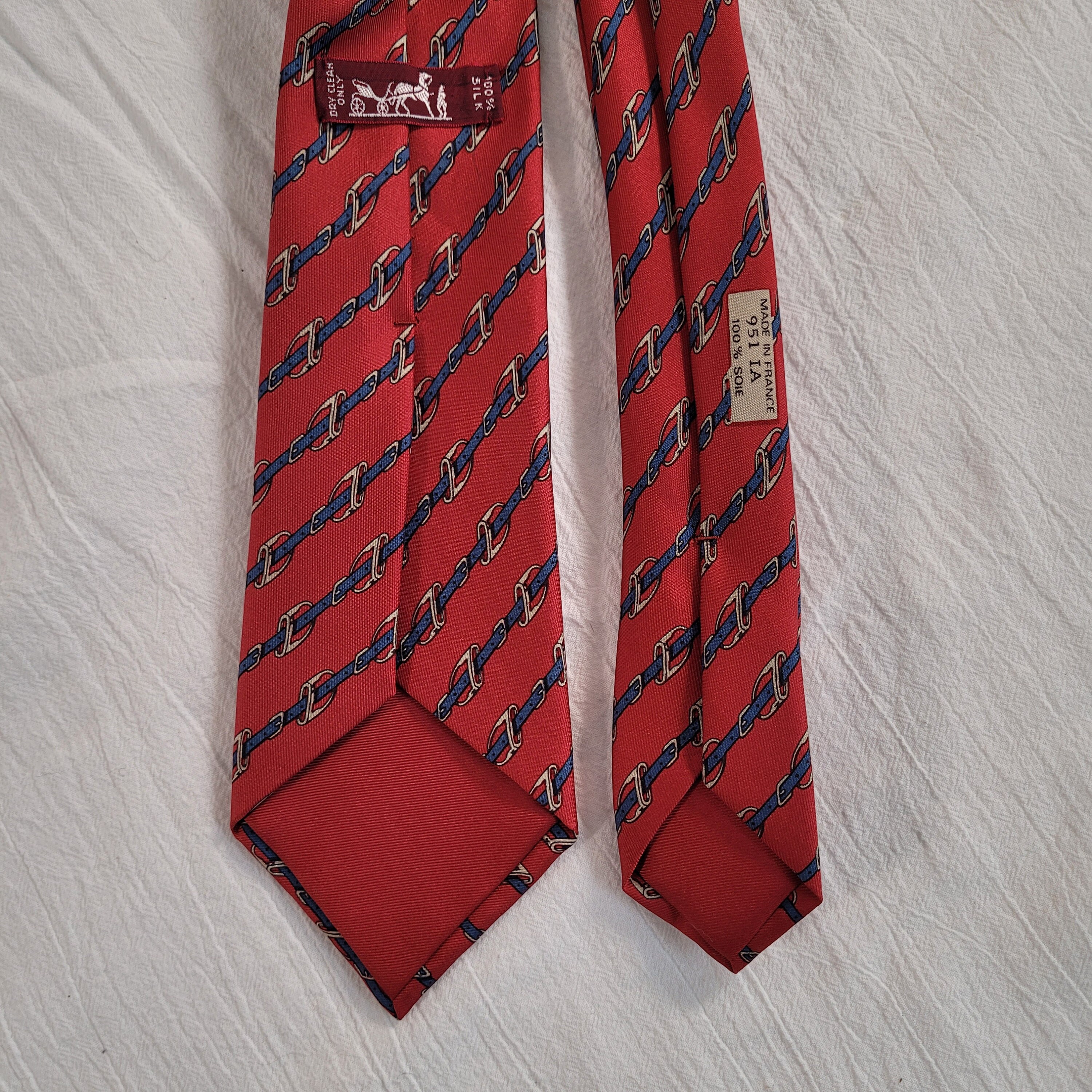70’s GUCCI Equestrian Horse Bit Bridle Diagonal Stripes Tie Unisex - Etsy