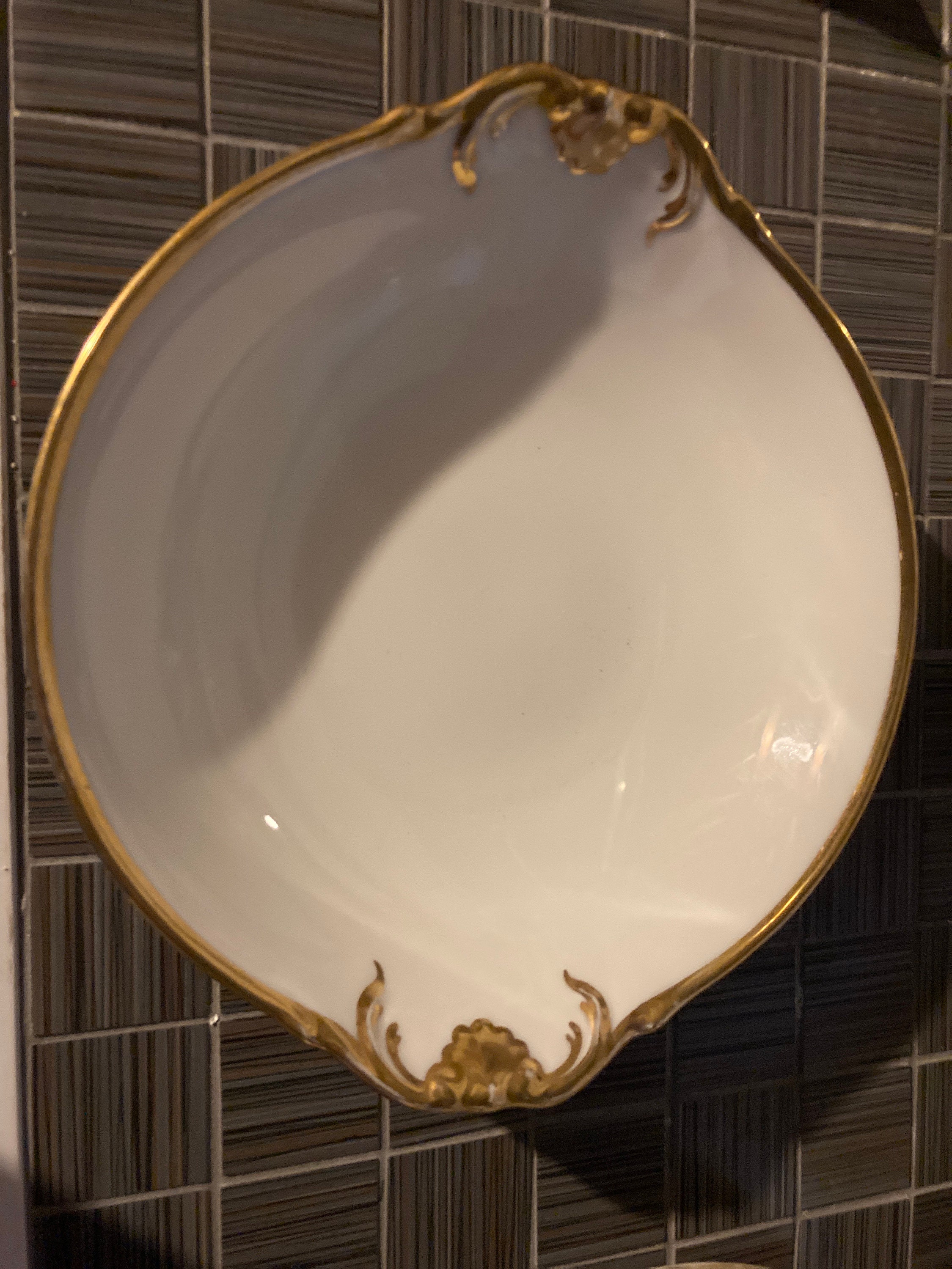 Vintage Limoges Porcelain Dinnerware From France - Etsy