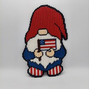 Patriotic Gnome 4th of July, Memorial Day, Independence Day Wall ...