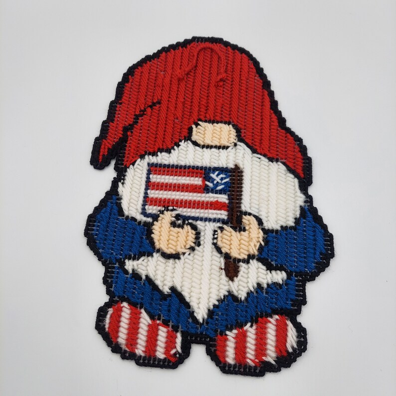 Patriotic Gnome 4th of July, Memorial Day, Independence Day Wall ...