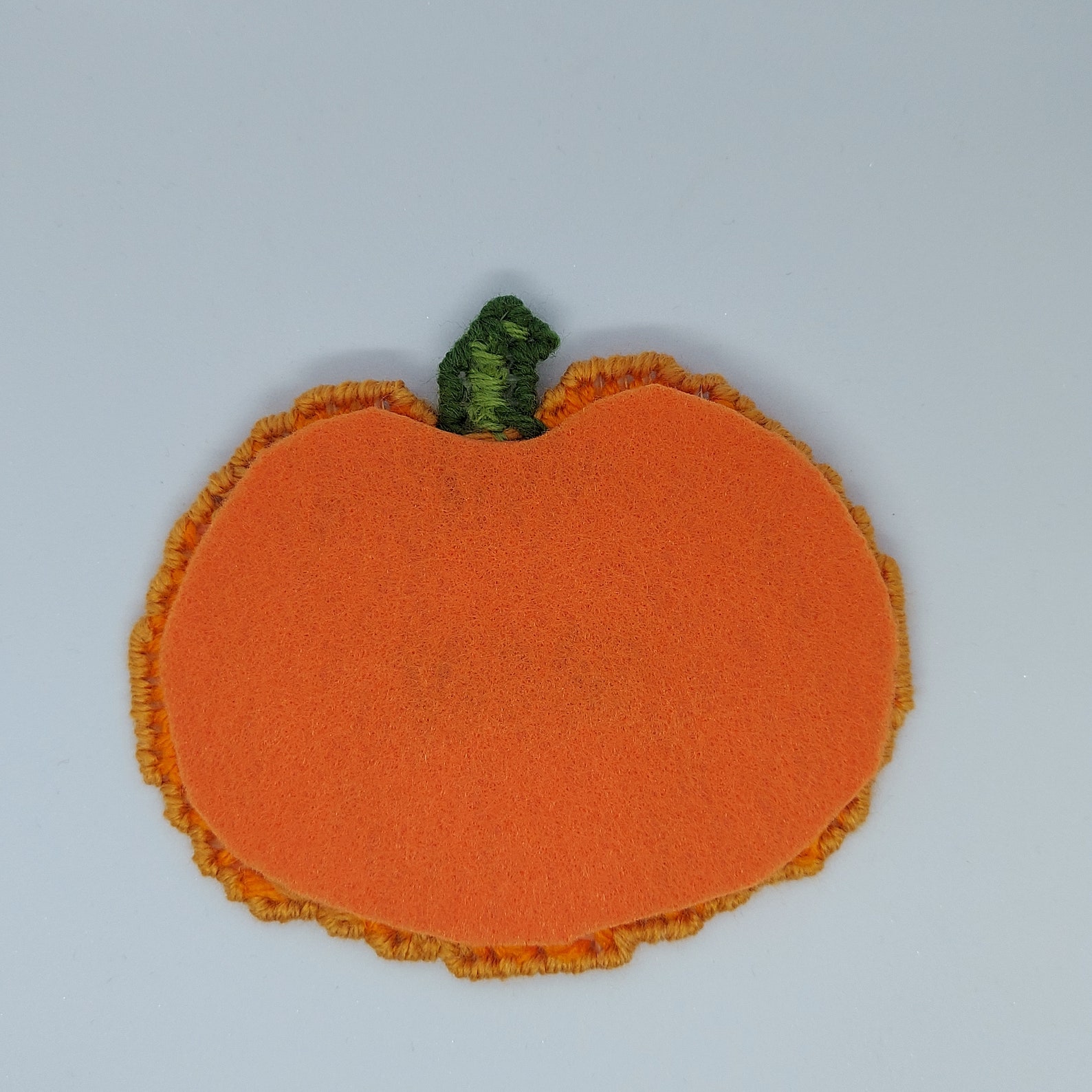 Fall Pumpkin Magnet or Coaster From Plastic Canvas - Etsy