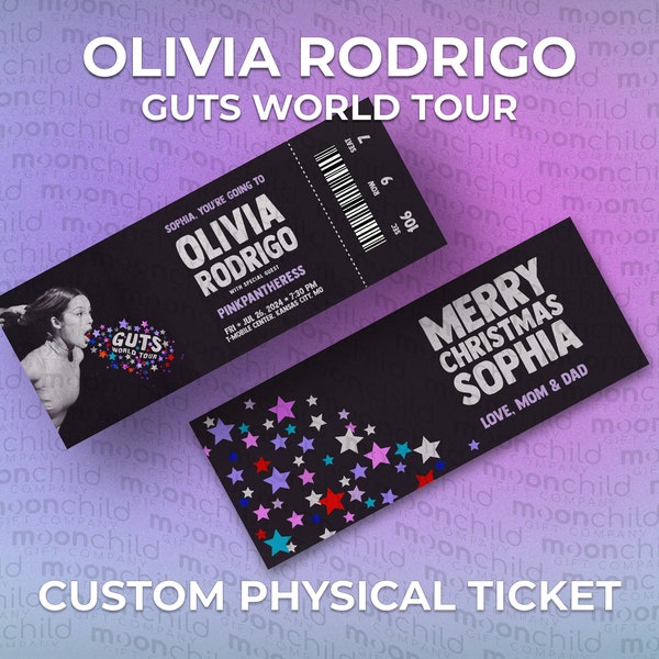 Guts World Tour Ticket - Etsy