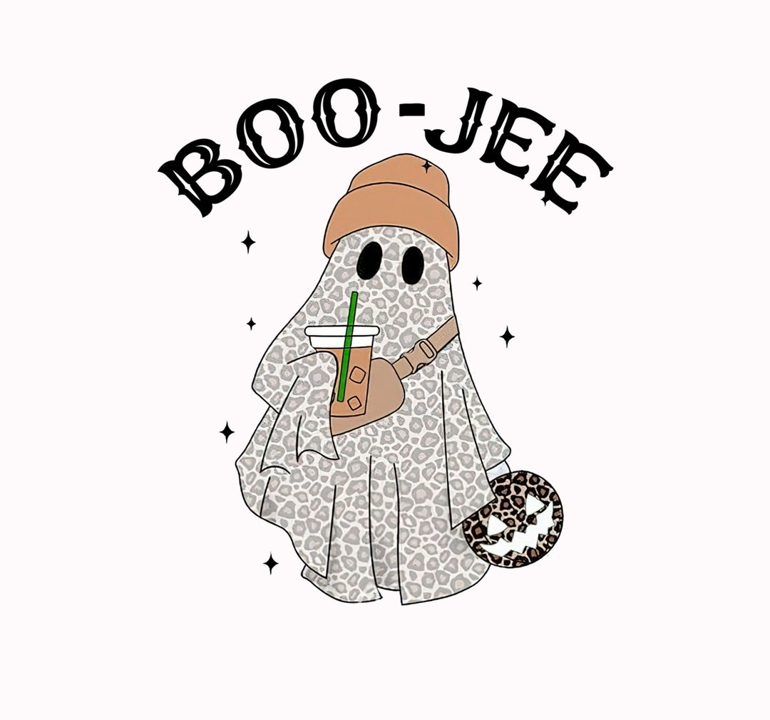 Boo Jee Png Boo Jee Ghost Boojee Ghost With Cup and Bag PNG - Etsy