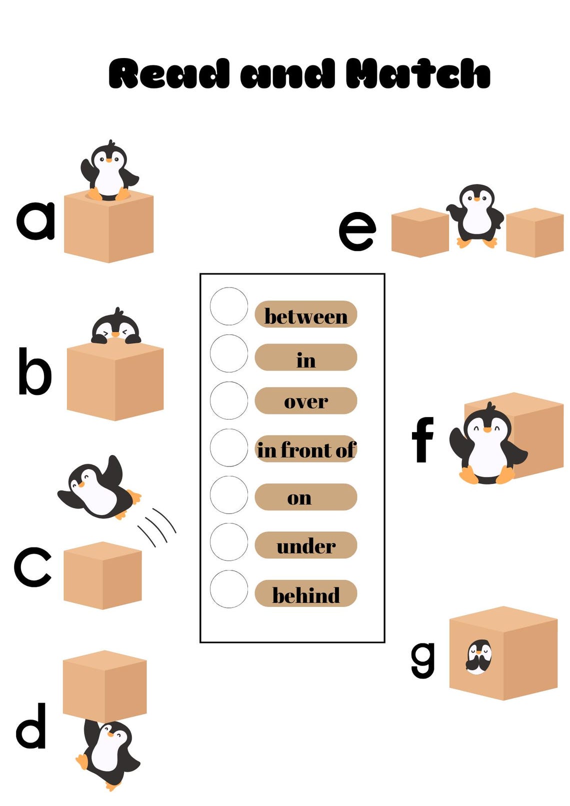 Prepositions of Place, Learning Prepositions, Grammar Practice ...