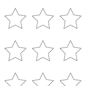 Shape Tracing Worksheets: Pre-writing Skills Practice (digital Download ...