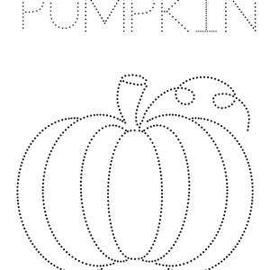 Vegetables & Fruits Tracing Coloring Pages: Preschool Kindergarten ...