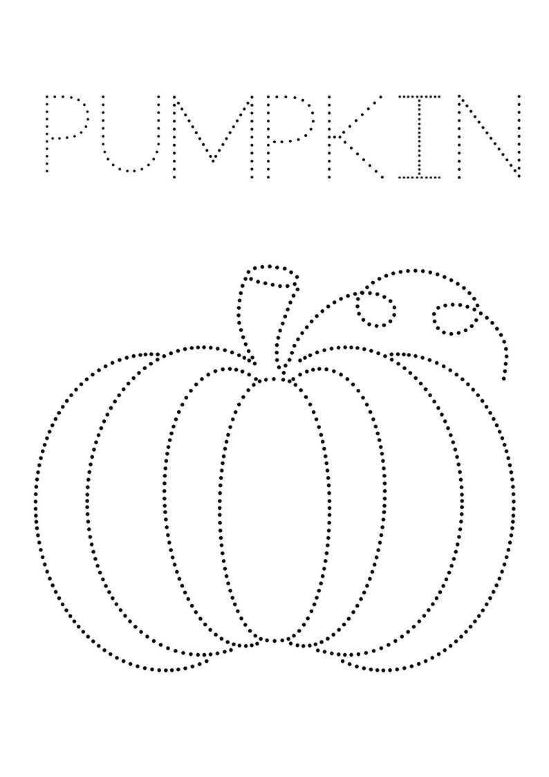 Vegetables and Fruits Tracing and Coloring Worksheets, 10 Printable ...