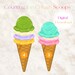 Counting Ice Cream Scoops Game, Learning Numbers, Math Skills, Counting ...